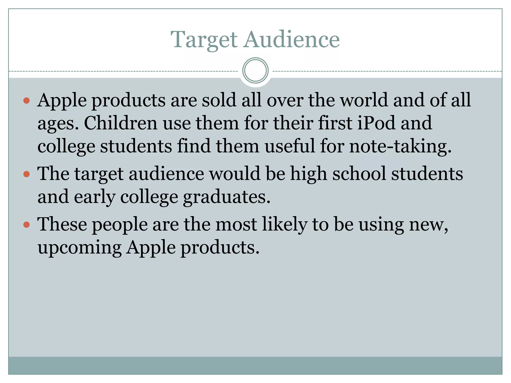 Apple Presentation | PPT
