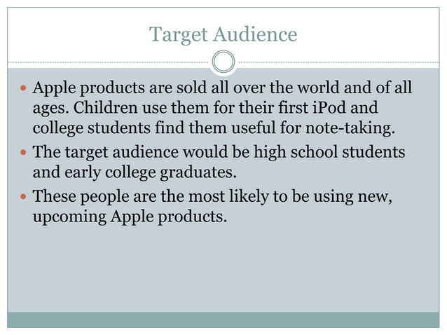 Apple Presentation | PPT