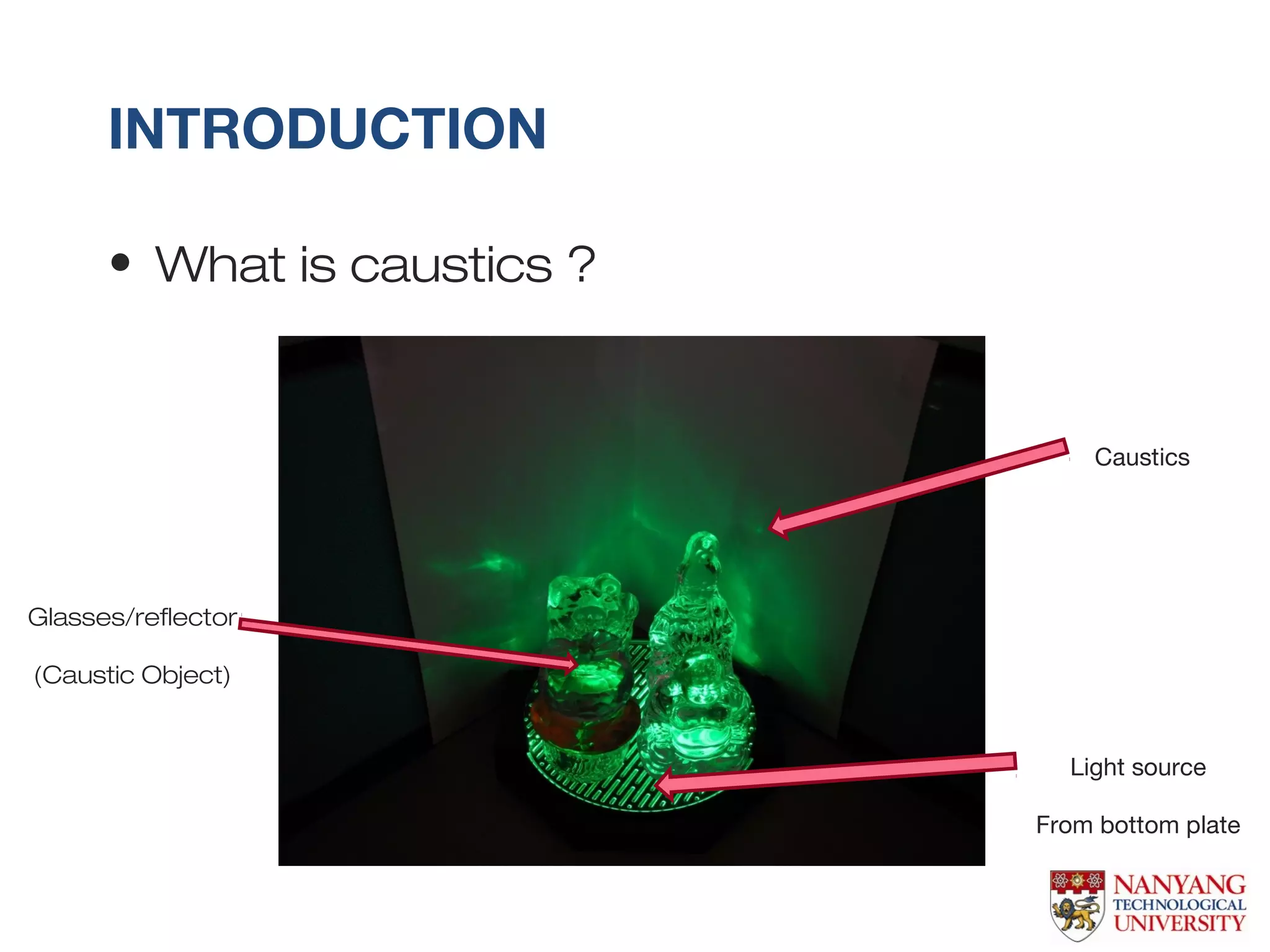 Caustic Object Construction Based on Multiple Caustic Patterns | PPT