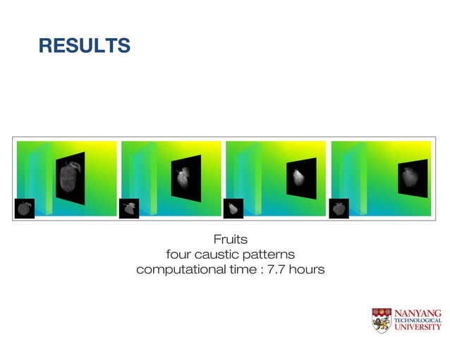Caustic Object Construction Based on Multiple Caustic Patterns | PPT