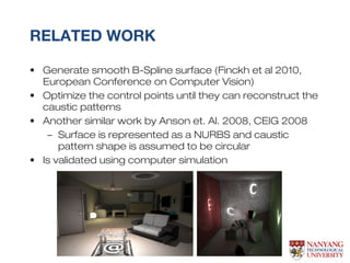 Caustic Object Construction Based on Multiple Caustic Patterns | PPT