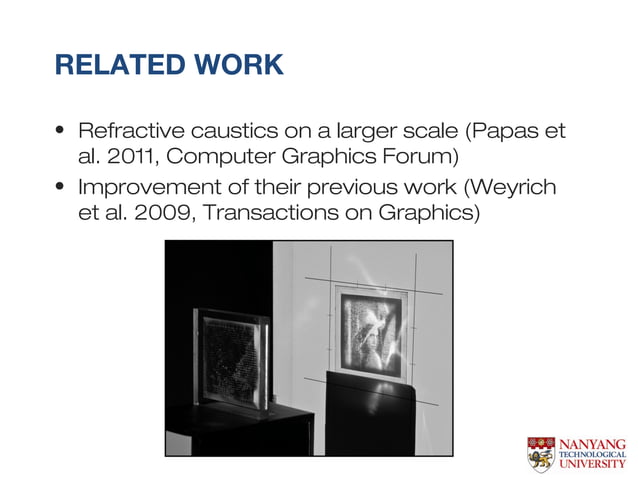 Caustic Object Construction Based on Multiple Caustic Patterns | PPT