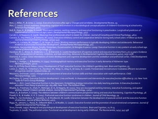 Executive Function in Typical Children | PPTX