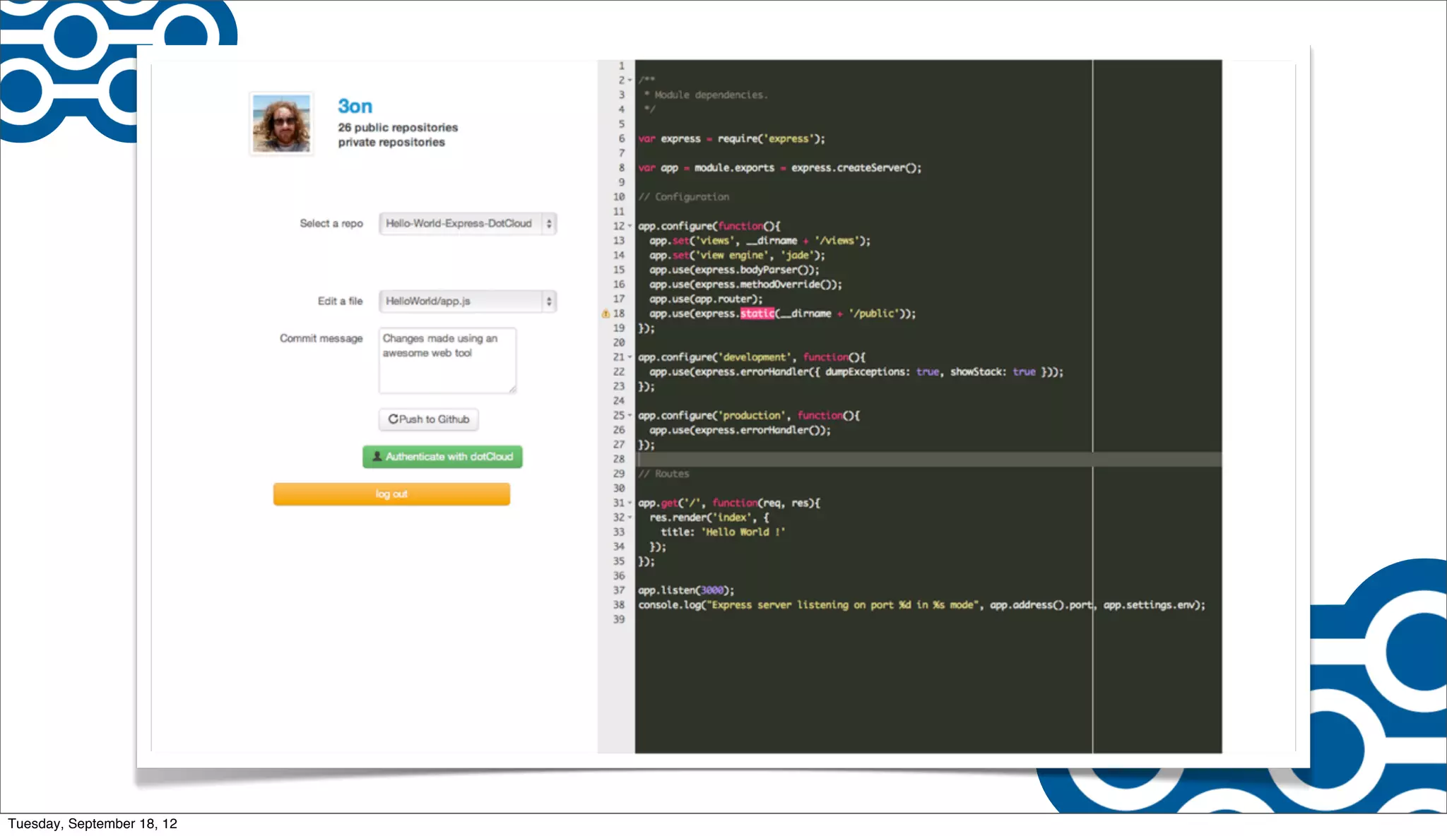 Internship dotCloud | PPT