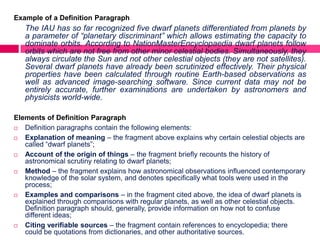 paragraph | PPTX | Space and Astronomy | Science