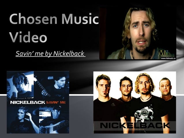 Nickelback Savin Me Presentation Ppt