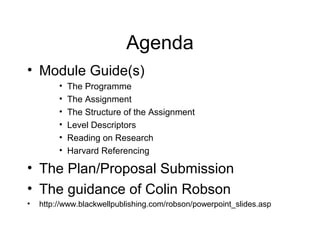 Intro to research modules | PPT