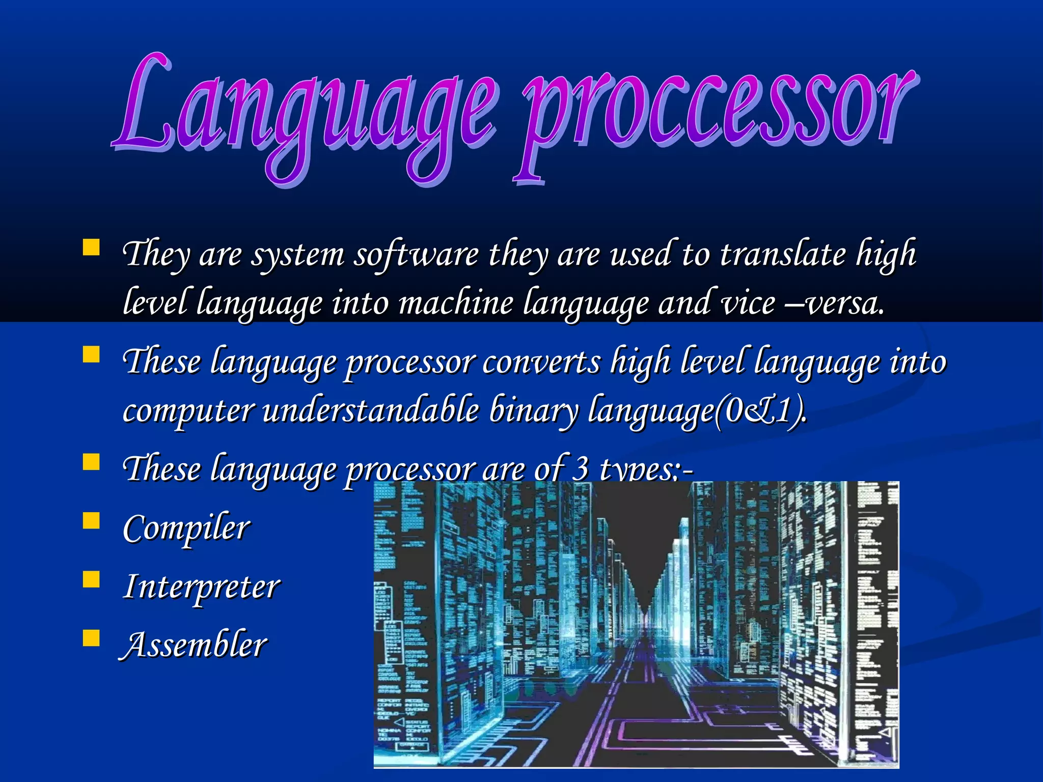 Presentation on generation of languages | PPT
