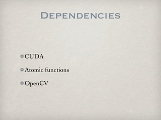 CUDA based Iris Detection based on Hough Transform | KEY