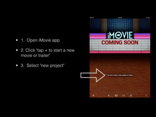 iMovie | PPT