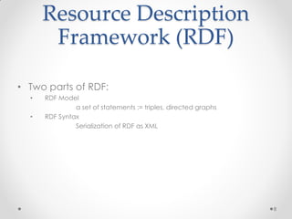 RDF Seminar Presentation | PPT