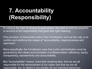 Constitutional Values | PPTX