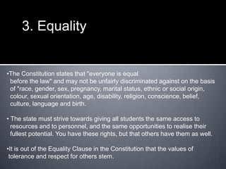 Constitutional Values | PPTX