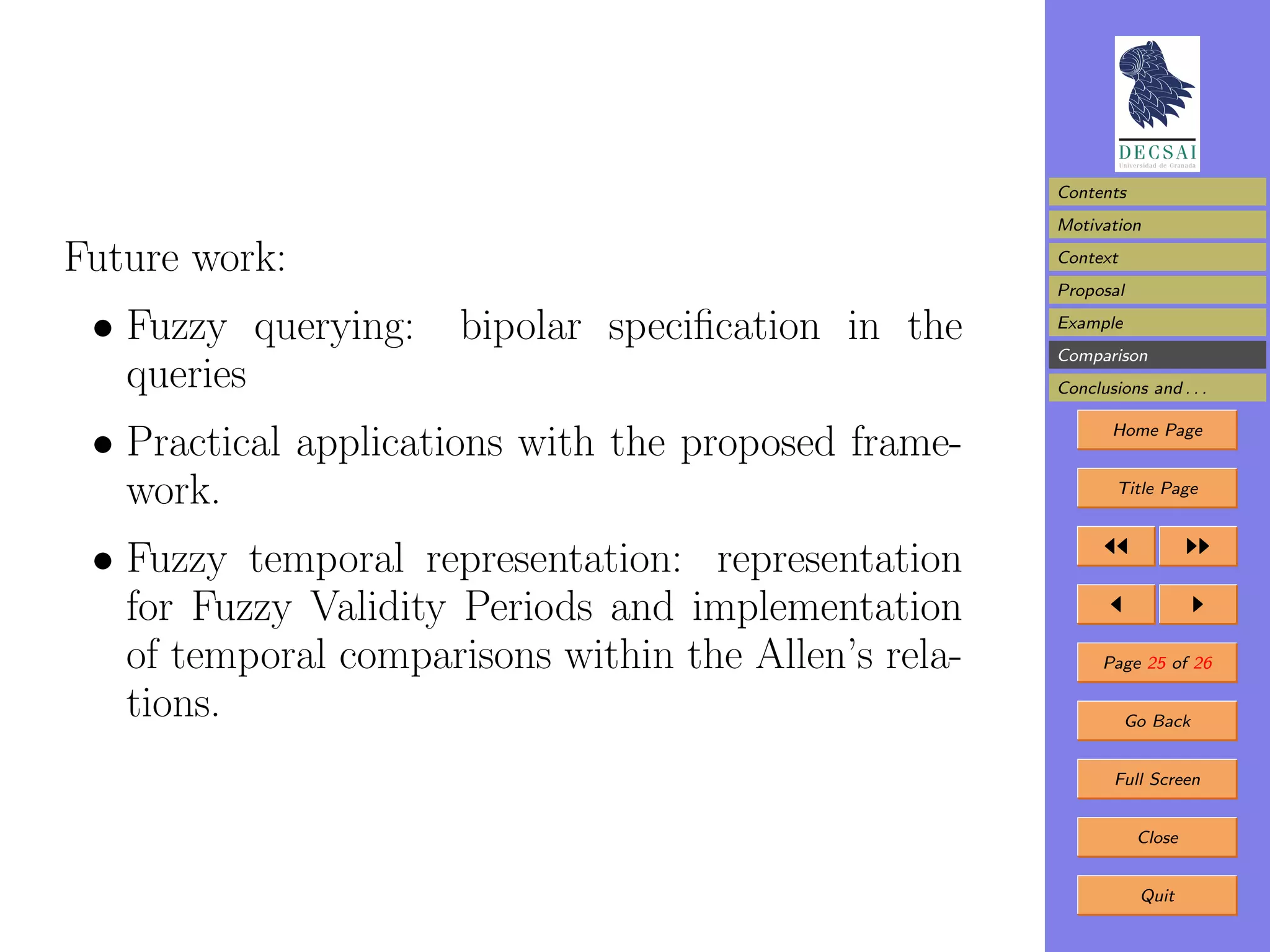 Generalised Fuzzy Types And Queryingimplementation Within The Hibernate Framework Ppt