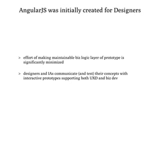 AngularJS NYC Meetup: UX Prototyping and Business Development with AngularJS | PPT