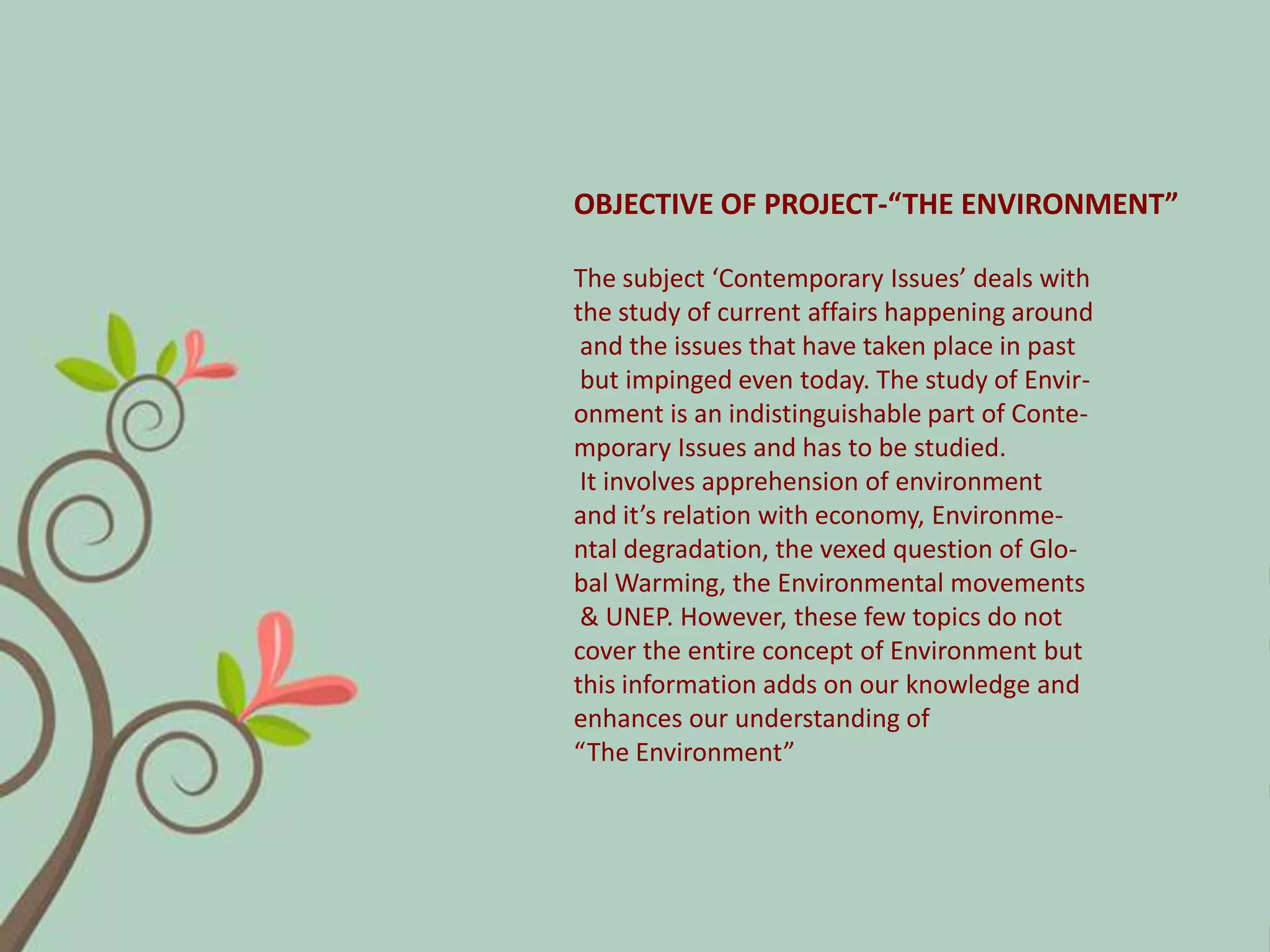 Contemporary Issues | PPT