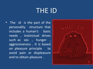 THE ID , EGO and SUPEREGO | PPTX