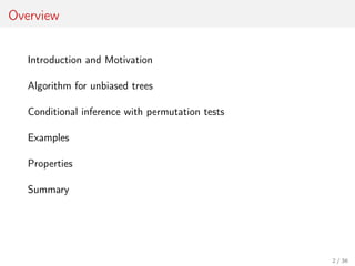 Conditional trees | PDF