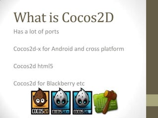 Cocos2d for beginners | PPT