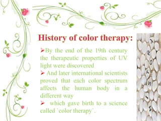 color therapy | PPTX