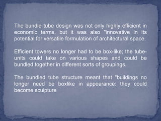 Bundled Tube Structural System | PPTX