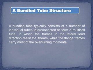 Bundled Tube Structural System | PPTX