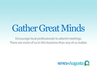 An Introduction to RefreshAugusta | PPT