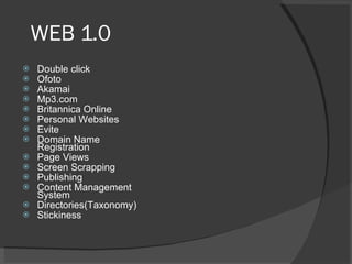 web 2.0 | PPT