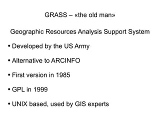 FOS Desktop GIS | ODP