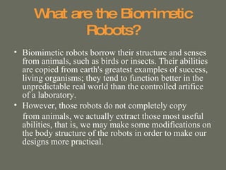 Biomimetic Robot | PPT