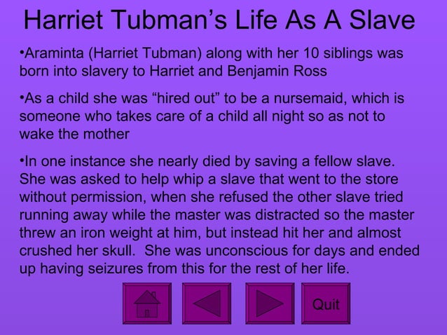 Interactive Powerpoint on Harriet Tubman | PPT | Crime & Harmful Acts ...