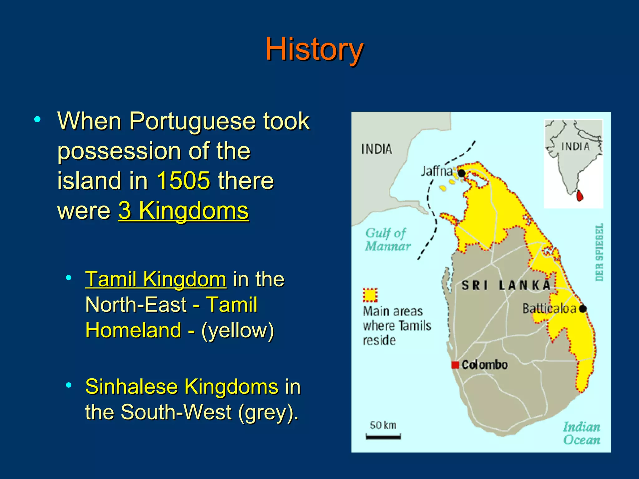 History of Tamils in Ceylon (Sri Lanka) | PPT