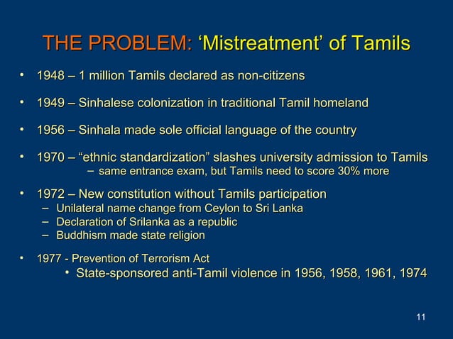 History of Tamils in Ceylon (Sri Lanka) | PPT