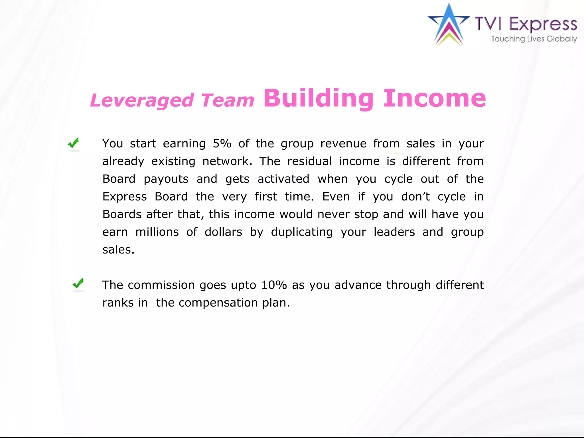 TVI Express Presentation | PPT