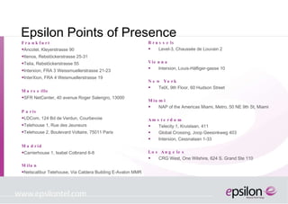 Epsilon Telecom | PPT
