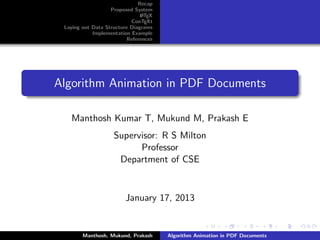 Animations On PDF Using Lua and LaTeX | PDF