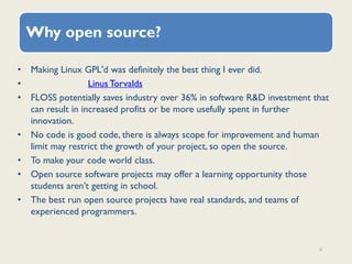Contributing to Open Source | PDF | Operating Systems | Computer Software and Applications