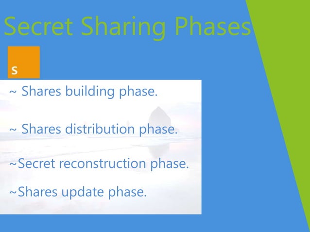 secret sharing schemes | PPT