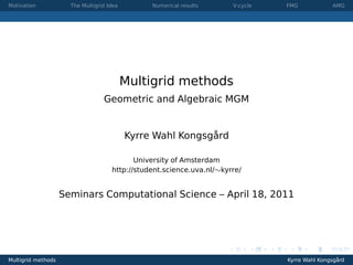 Multigrid Methods | PDF