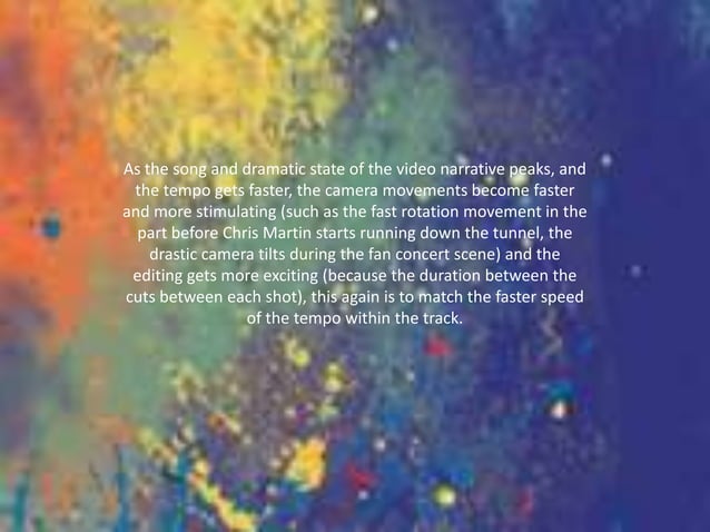 Coldplay 'Fix you' analysis | PPTX | World/International Music | Music