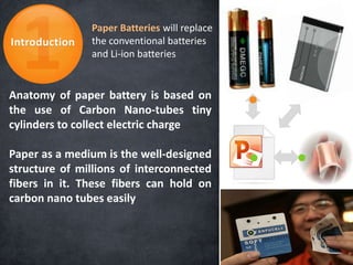 Paper Battery | PPSX