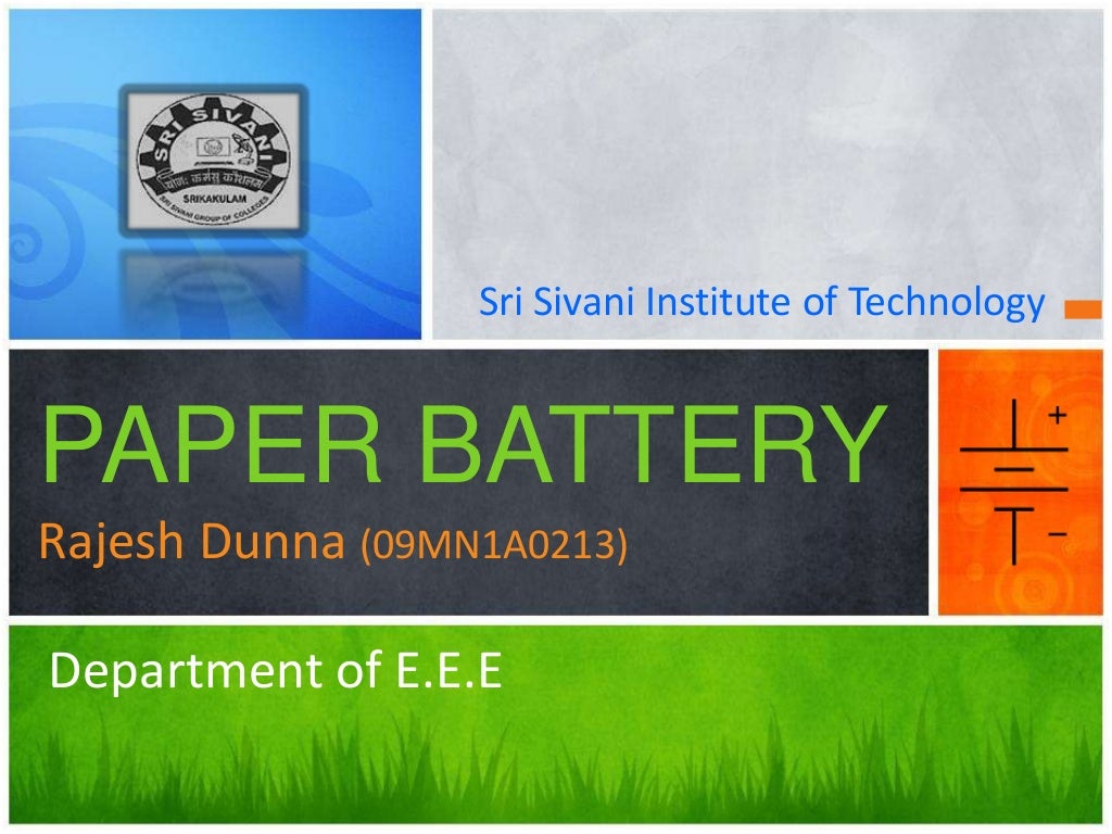 Paper Battery paper-battery