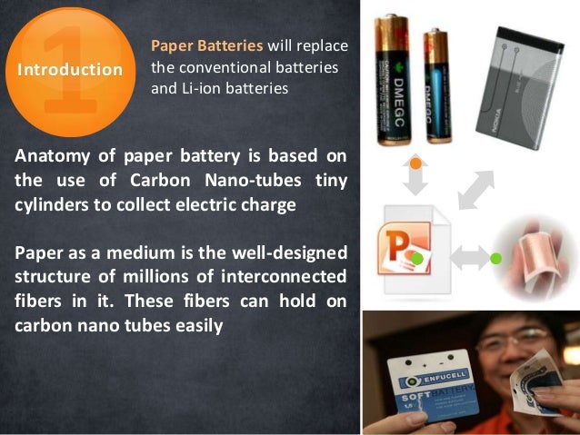 Paper Battery