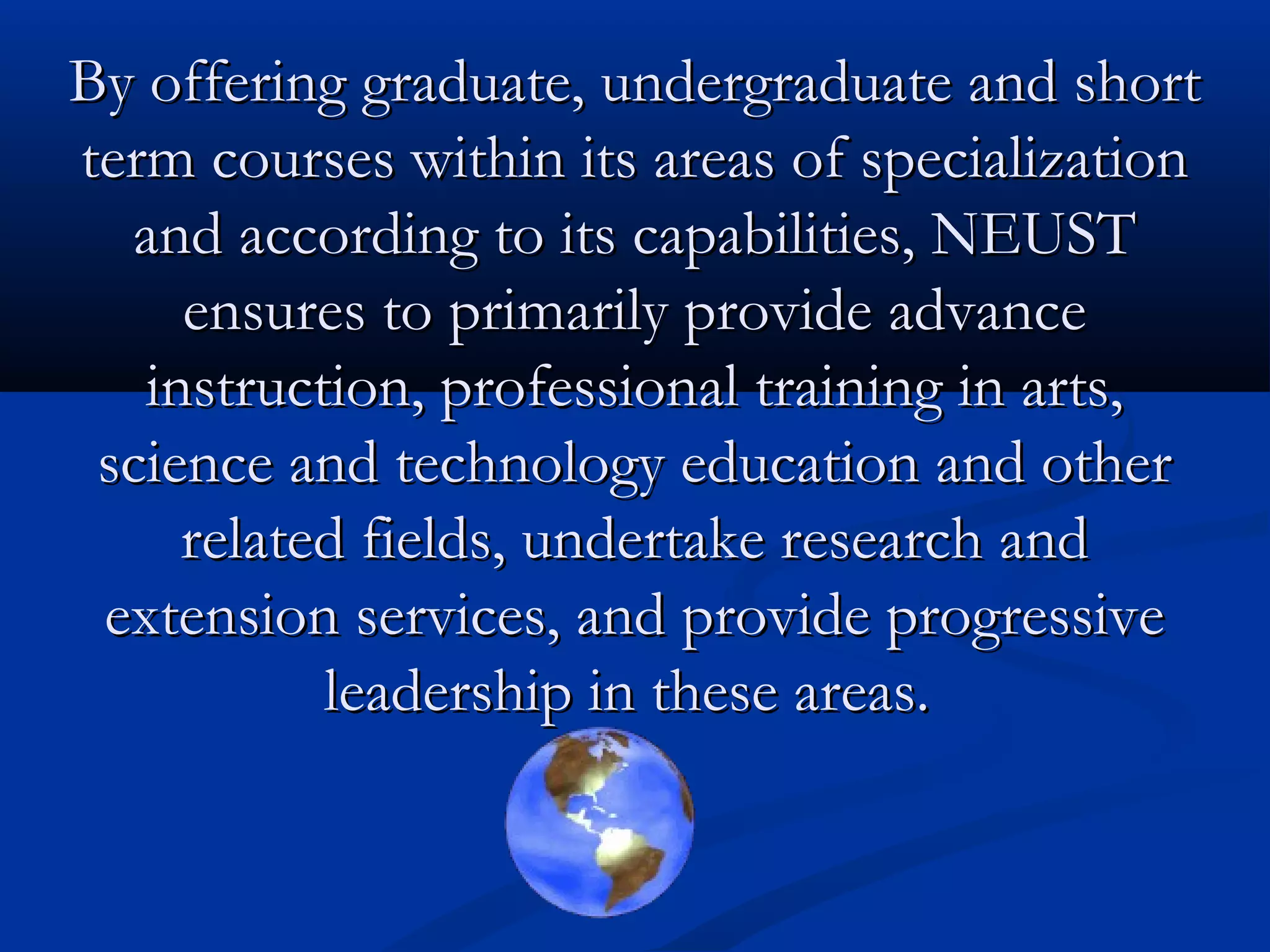 neust presentation | PPT