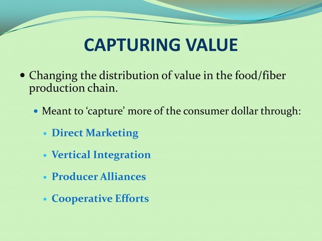 value addition and processing of agri-products | PPTX