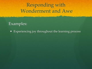 Characteristics of Intelligent Behavior Presentation | PPT