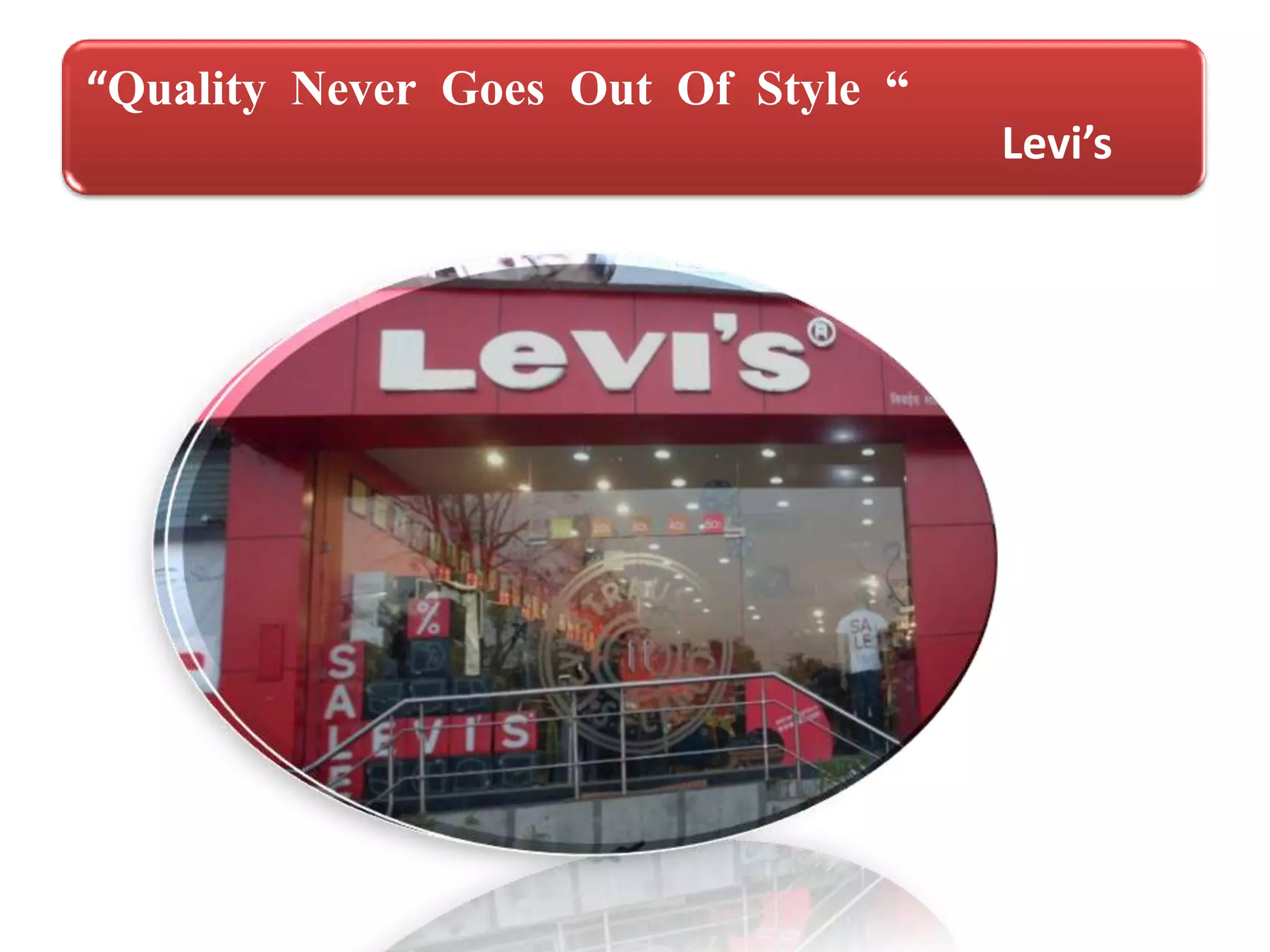 Presentation ON LEVI'S | PPTX