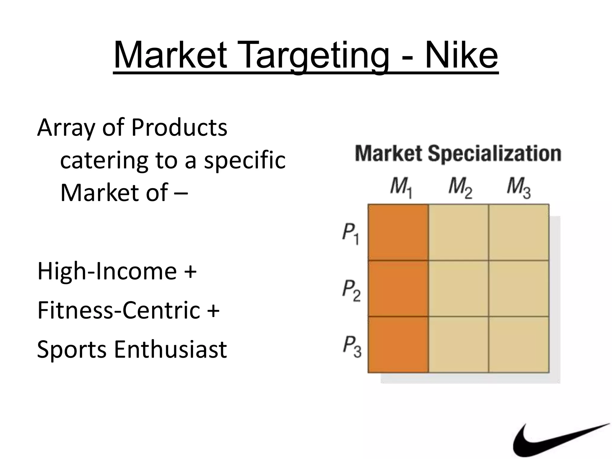NIKE - Segmentation & Targeting | PPTX