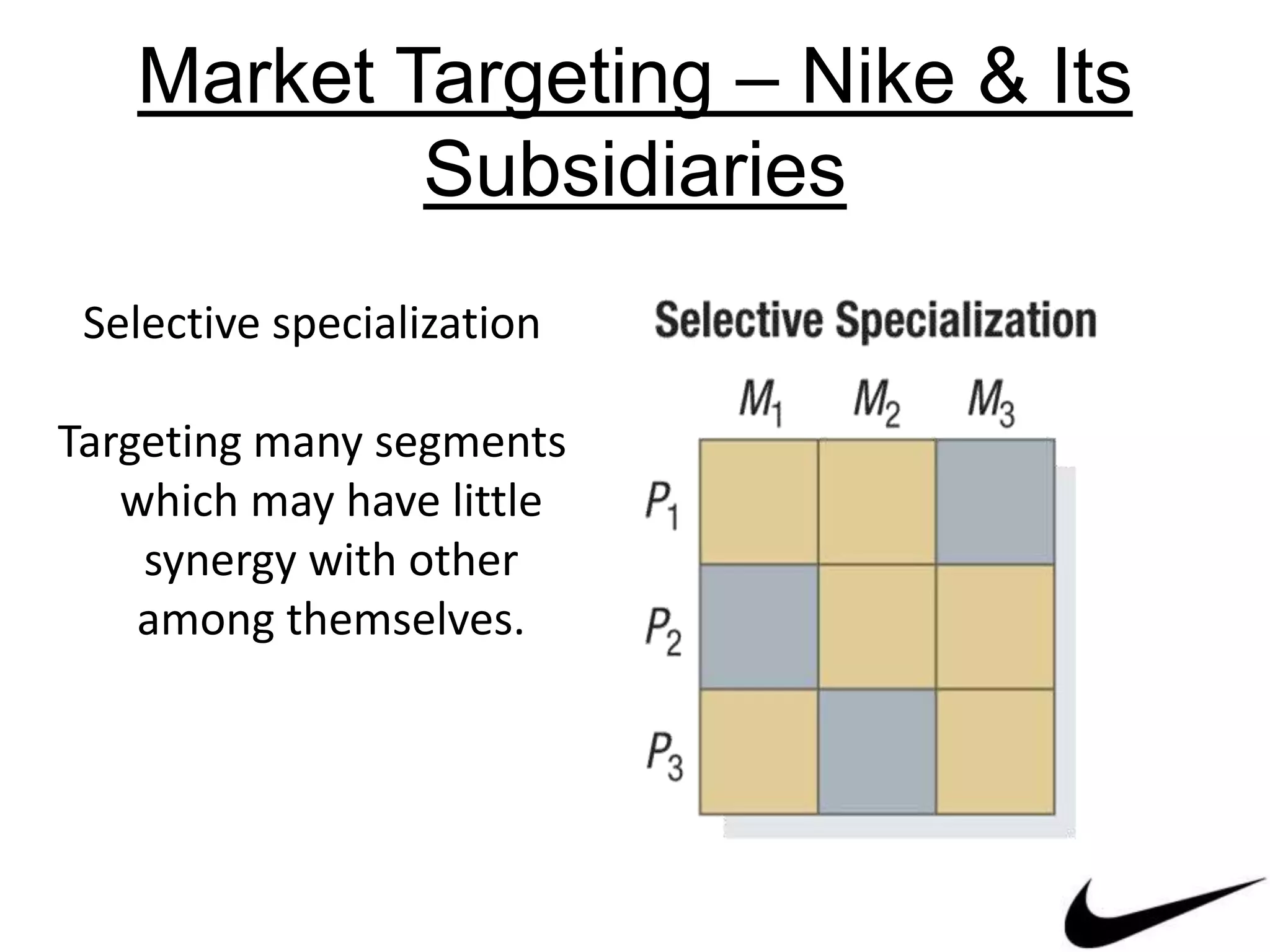 NIKE - Segmentation & Targeting | PPTX