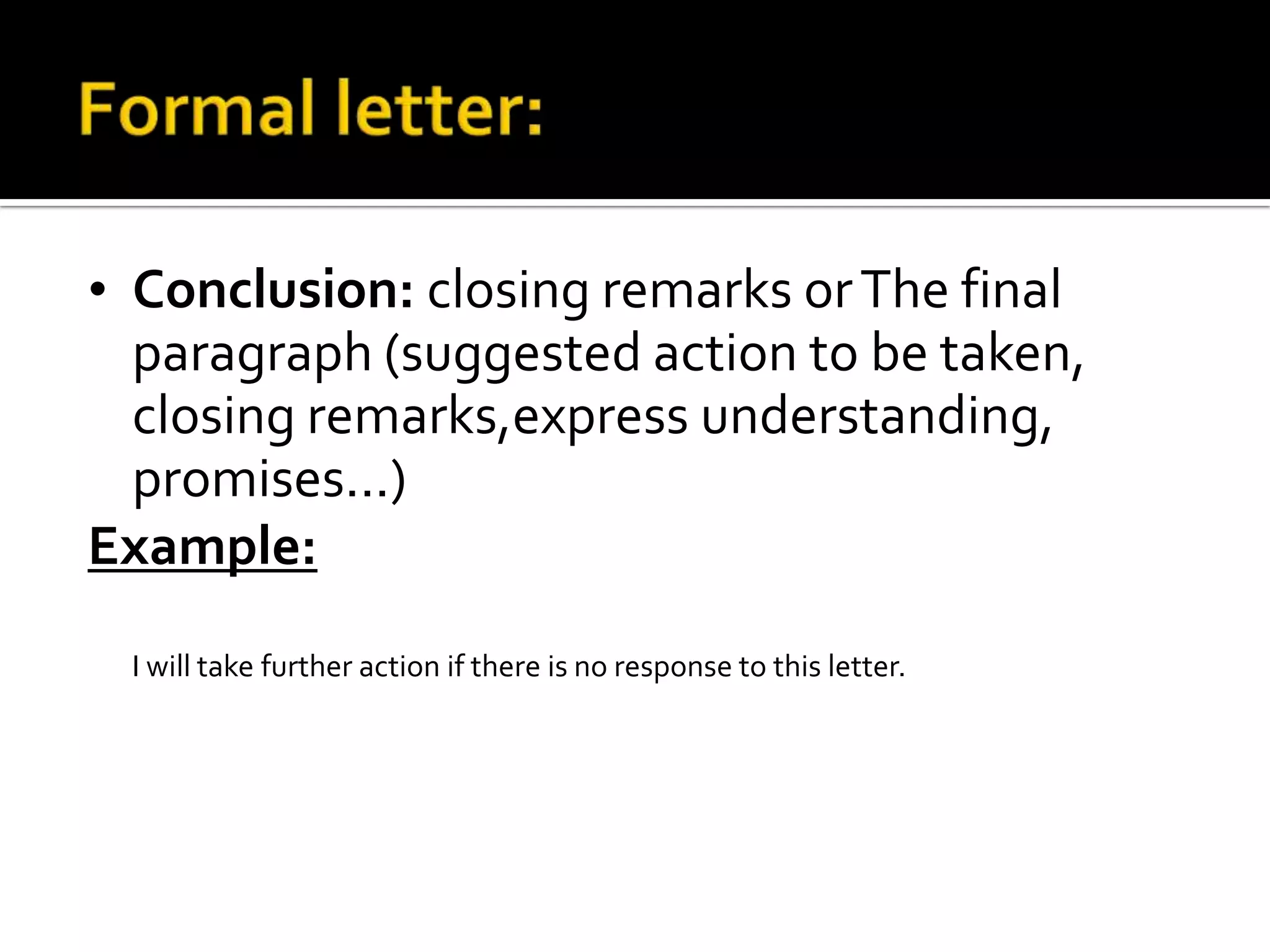 formal and informal letter | PPTX